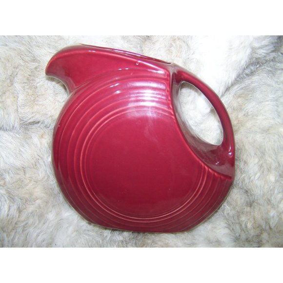 Fiesta | Dining | Fiesta Pitcher Fiesta Ware Juice Red Cinnabar Burg ...